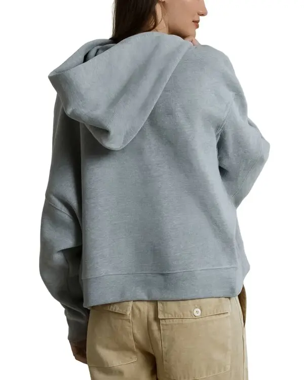 PERFECTWHITETEE Rory Brushed Heavy Fleece Drop Shoulder Hoodie