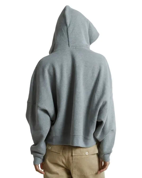 PERFECTWHITETEE Rory Brushed Heavy Fleece Drop Shoulder Hoodie
