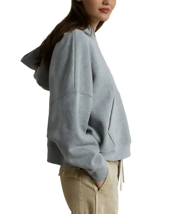 PERFECTWHITETEE Rory Brushed Heavy Fleece Drop Shoulder Hoodie