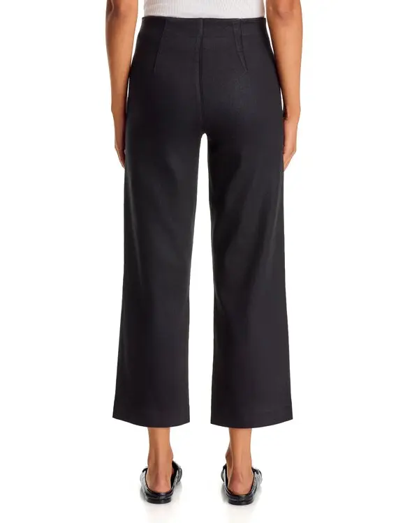 Frank & Eileen Westport Illusion High Rise Pull On Wide Leg Jeans