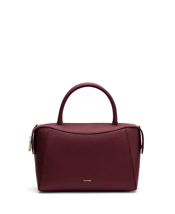 Cuyana Forma Top Handle Bag - Cherry