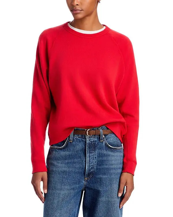 The Great. The Fleece Rookie Cotton Sweatshirt
