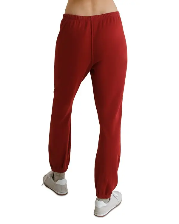 PERFECTWHITETEE Cotton Terry Cinched Hems Sweatpants