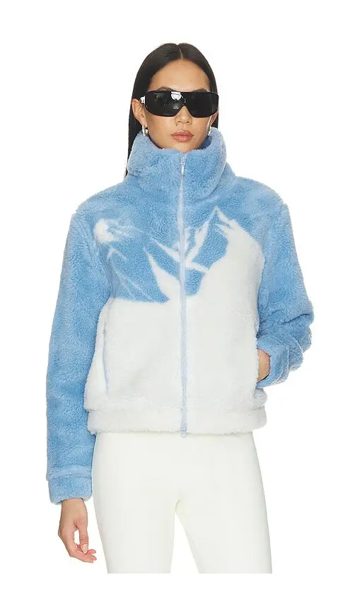 WE NORWEGIANS Snowmass Jacket In Baby Blue