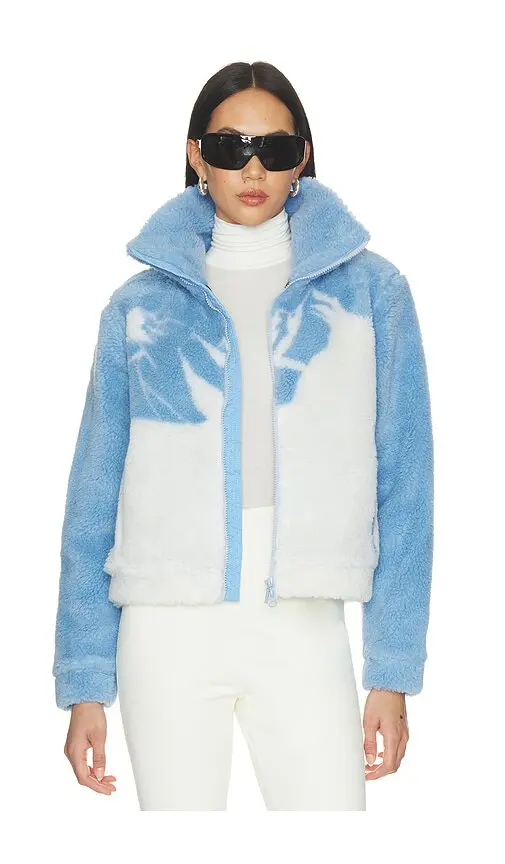 WE NORWEGIANS Snowmass Jacket In Baby Blue