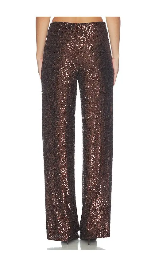 Bardot Simone Mid Rise Sequin Pant