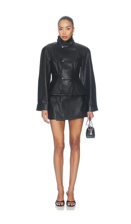 LOVERS AND FRIENDS Rey Faux Leather Jacket
