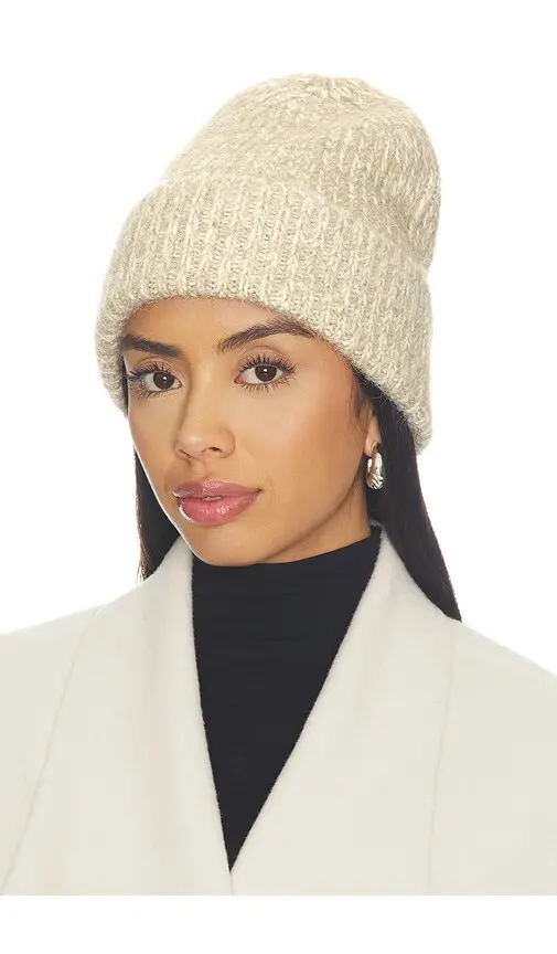 Free People Frostline Beanie - Ivory