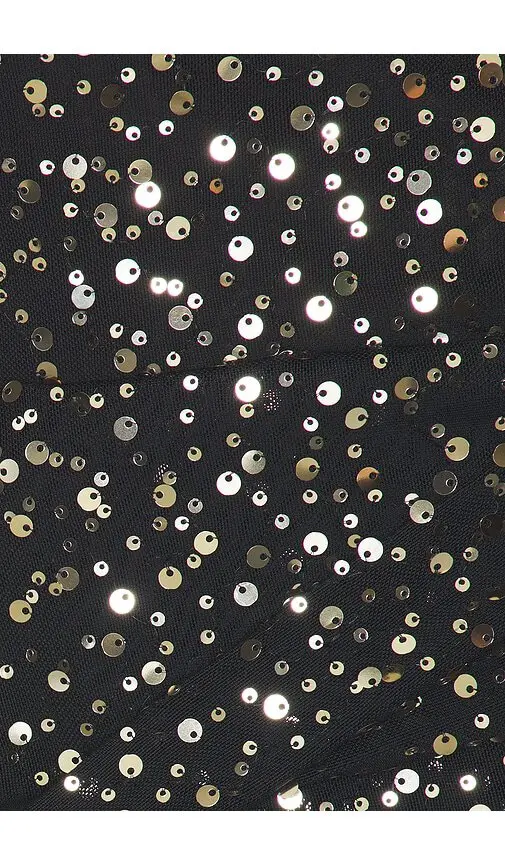 ZHIVAGO The Space Between Mini Dress In Metallic