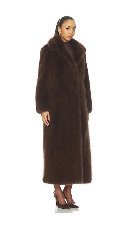 LoveShackFancy Soni Jacket In Brown