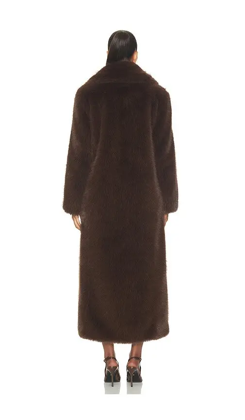 LoveShackFancy Soni Jacket In Brown
