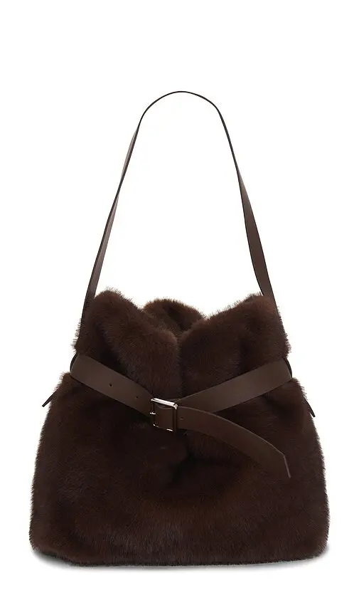 LAMARQUE Spara Shoulder Bag In Brown