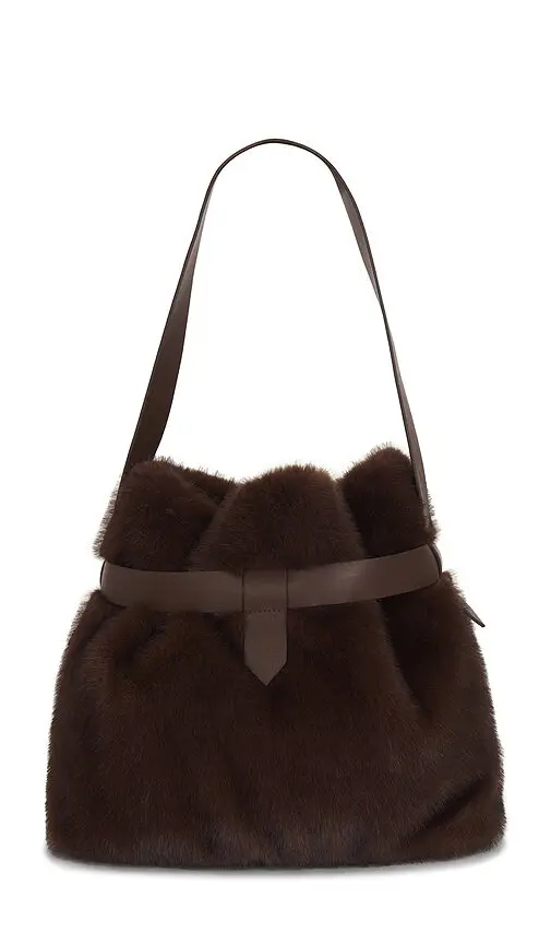 LAMARQUE Spara Shoulder Bag In Brown