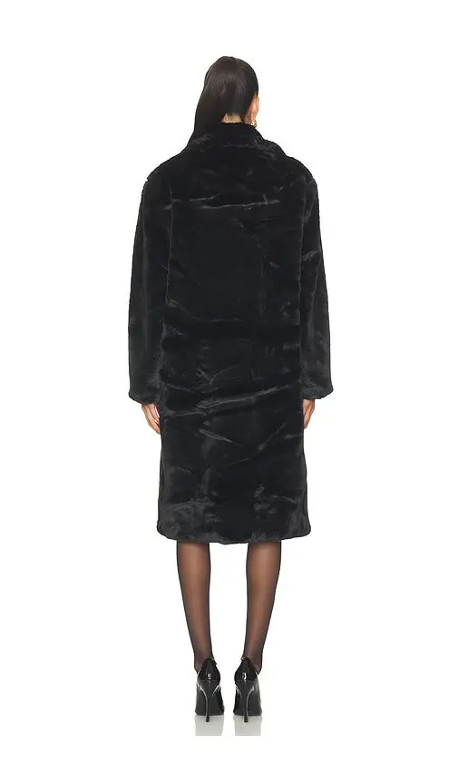 MORE TO COME Calliope Faux Fur Coat