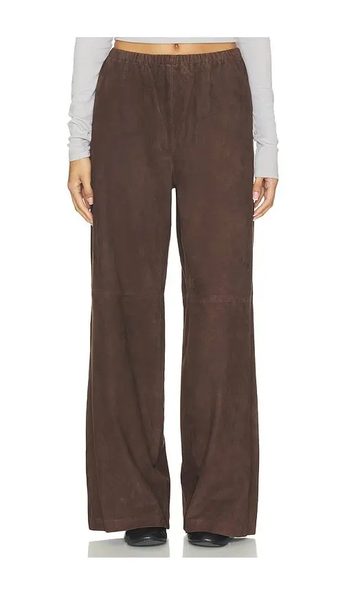 LA LIGNE Suede Pant