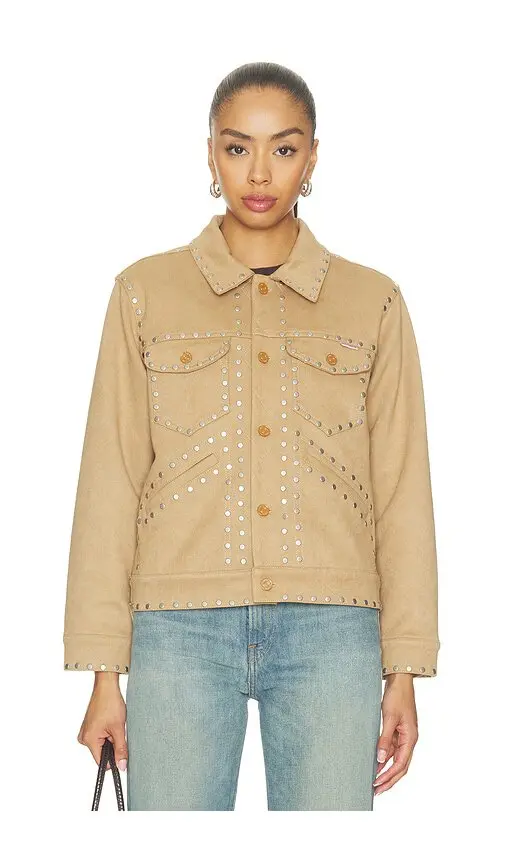 MOTHER The Mountain Drifter Jacket In Tan