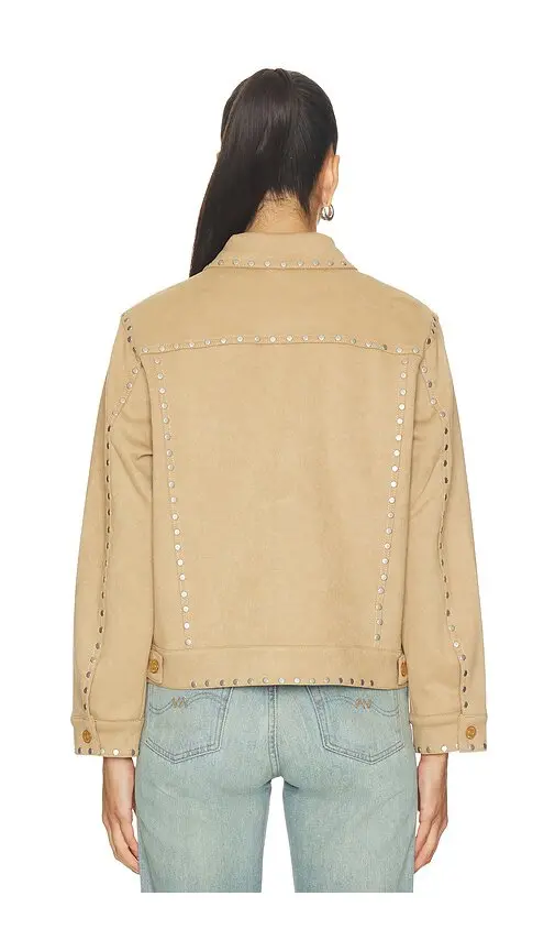 MOTHER The Mountain Drifter Jacket In Tan