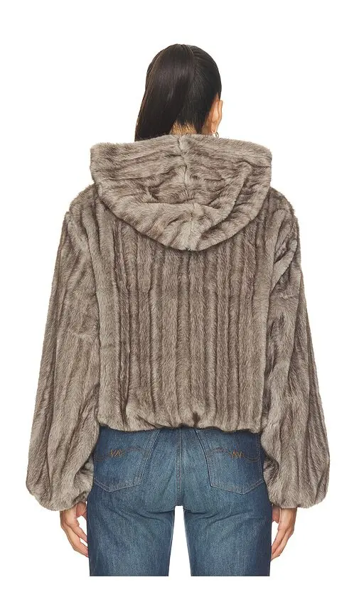 Steve Madden Carmilla Jacket In Grey