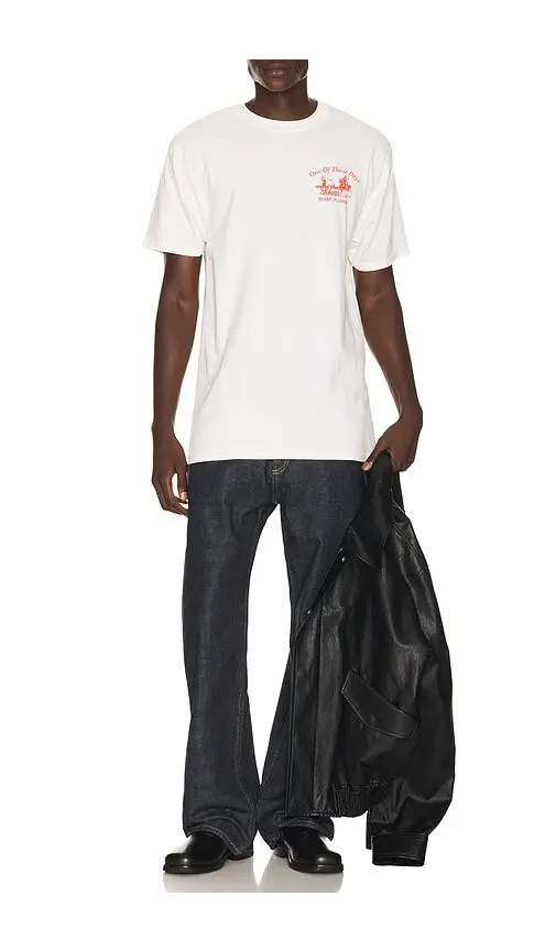 ONE OF THESE DAYS X X Fwrd Miami Design 22 Tee In White