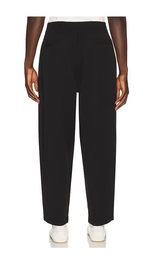 STUDENTS GOLF Calculus Baggy Pleated Pants - Black