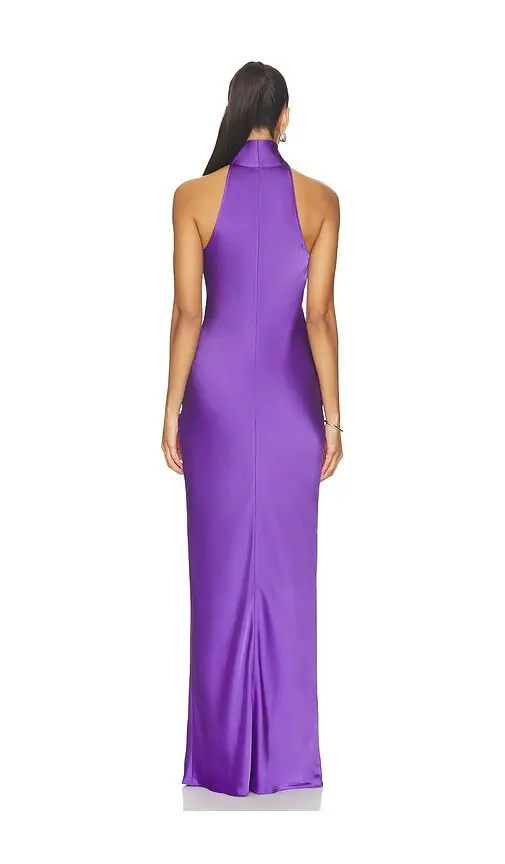 Amanda Uprichard Nikolina Gown In Purple