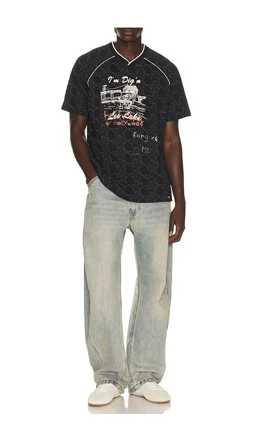 Palm Angels Starry Palm Allover Tee