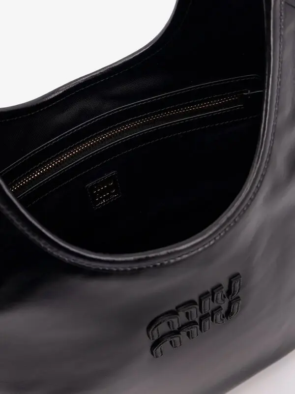 Miu Miu Ivy Leather Shoulder Bag