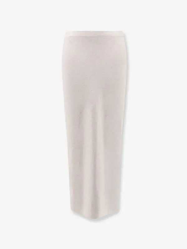 HEVO Long Viscose Blend Skirt