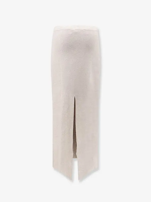 HEVO Long Viscose Blend Skirt