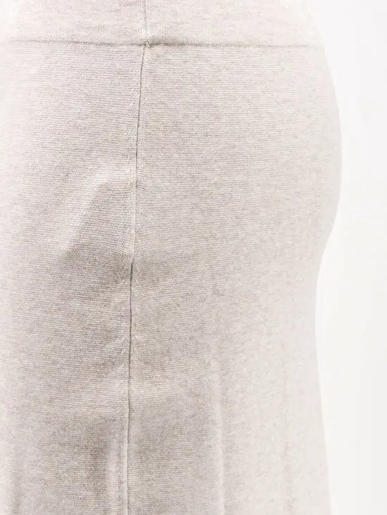 HEVO Long Viscose Blend Skirt