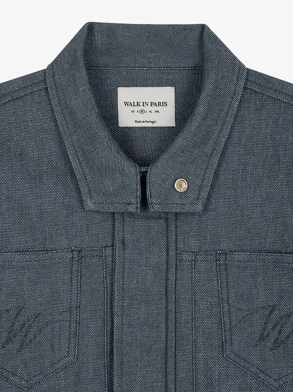 WALK IN PARIS City Messenger Uniform Denim Jacket
