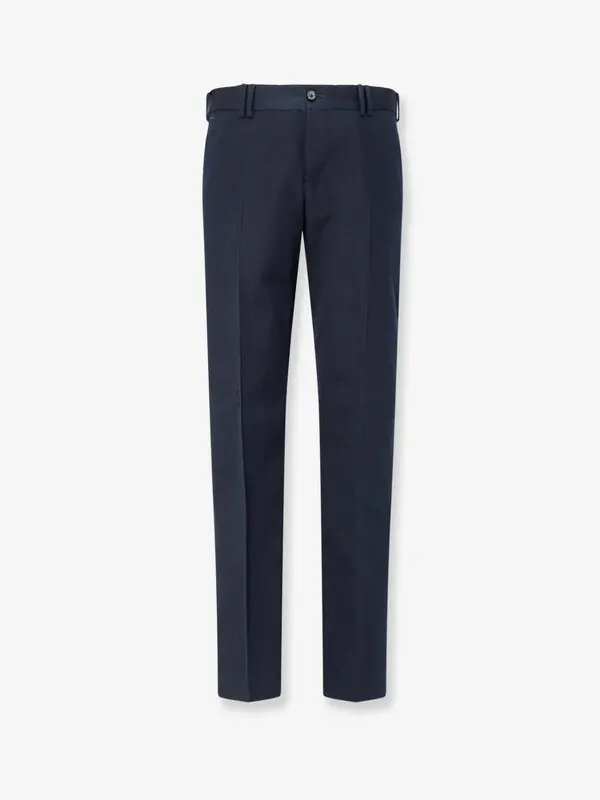 PT TORINO Michael Trousers In A Wool And Cotton Blend