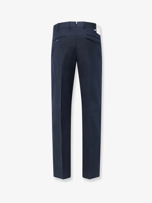 PT TORINO Michael Trousers In A Wool And Cotton Blend