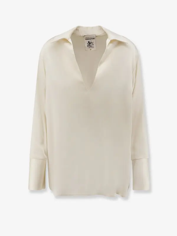 SEMICOUTURE Satin Shirt