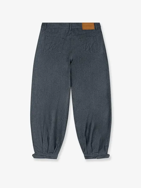 WALK IN PARIS City Messanger Trousers In Denim