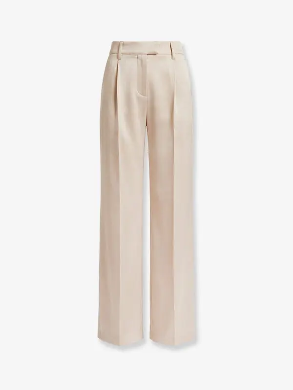 Brunello Cucinelli Silk Trousers