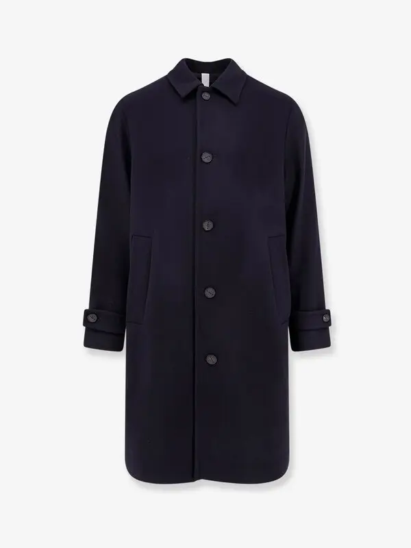HEVO Loconia Singlebreasted Wool Blend Coat