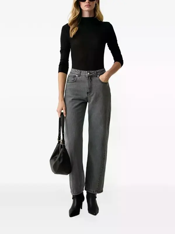 SILVIAN HEACH High-waisted Straight-leg Jeans