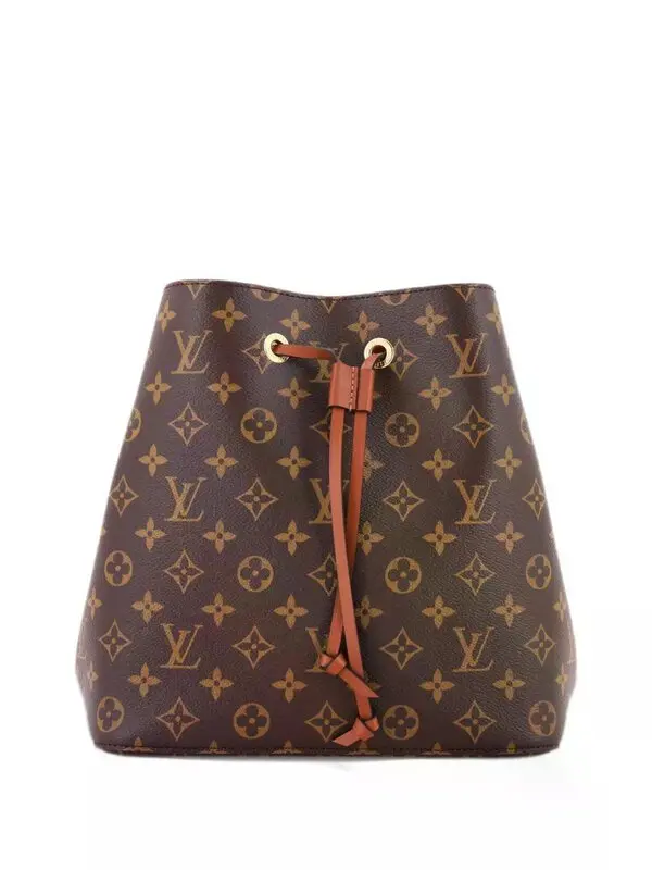 LOUIS VUITTON Neonoe Handbag Monogram Canvas With Leather Mm Bucket Bag