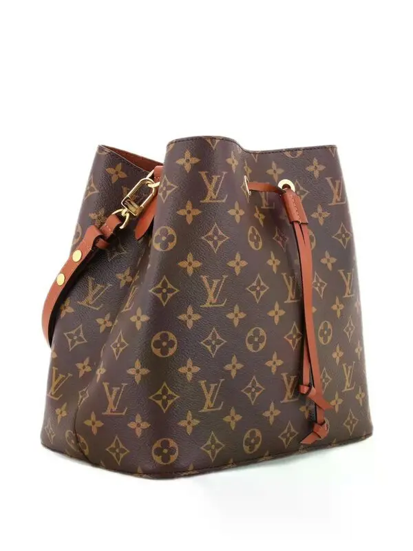 LOUIS VUITTON Neonoe Handbag Monogram Canvas With Leather Mm Bucket Bag