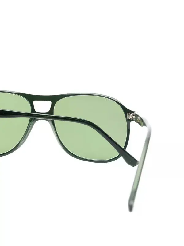LESCA Rock Pilot-frame Sunglasses
