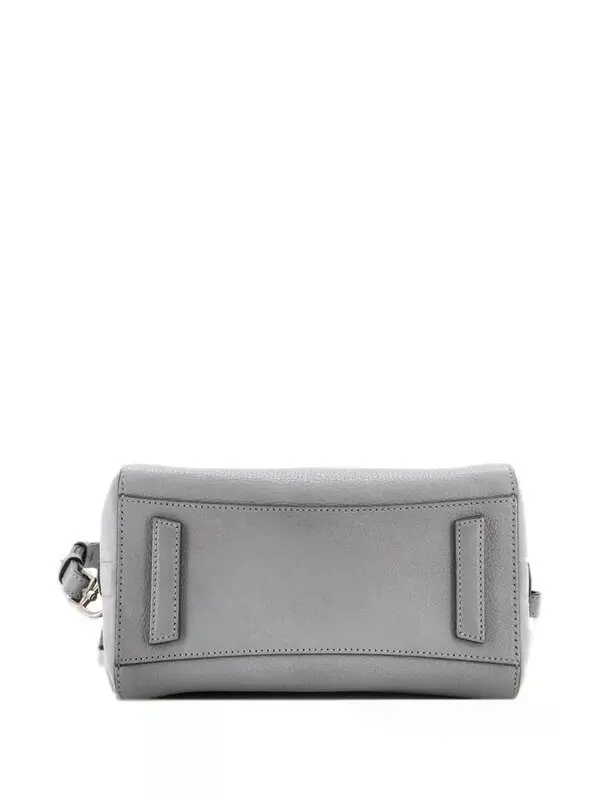 Givenchy Antigona Bag Leather Mini Crossbody Bag - Grey