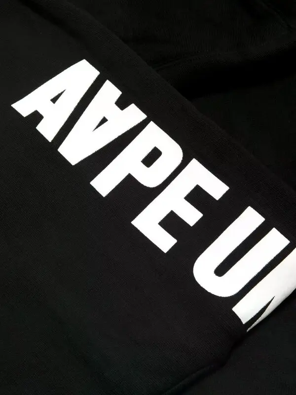 AAPE BY *A BATHING APE Moonface Logo Zip-up Hoodie