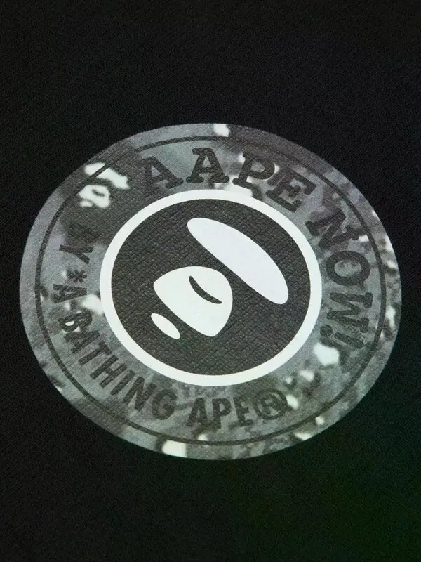 AAPE BY *A BATHING APE Moonface Logo Zip-up Hoodie