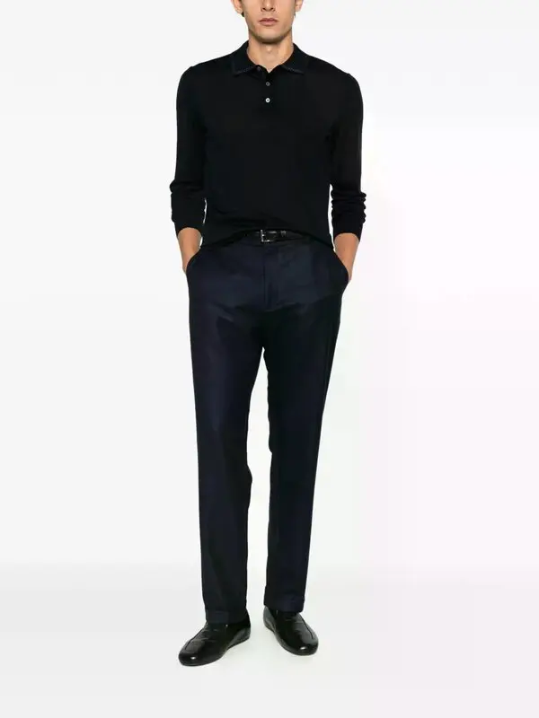 ALBERTO GOZZI Turn-up Cuff Trousers