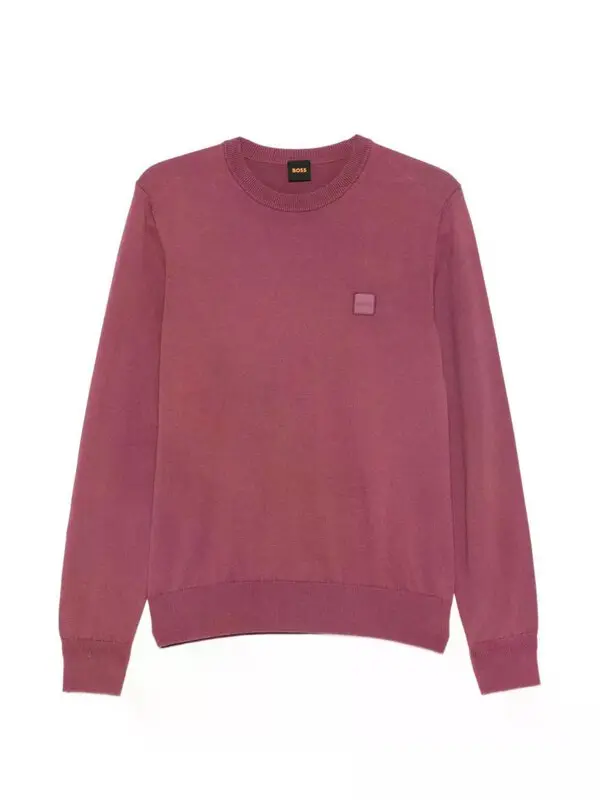 BOSS Logo-patch Sweater