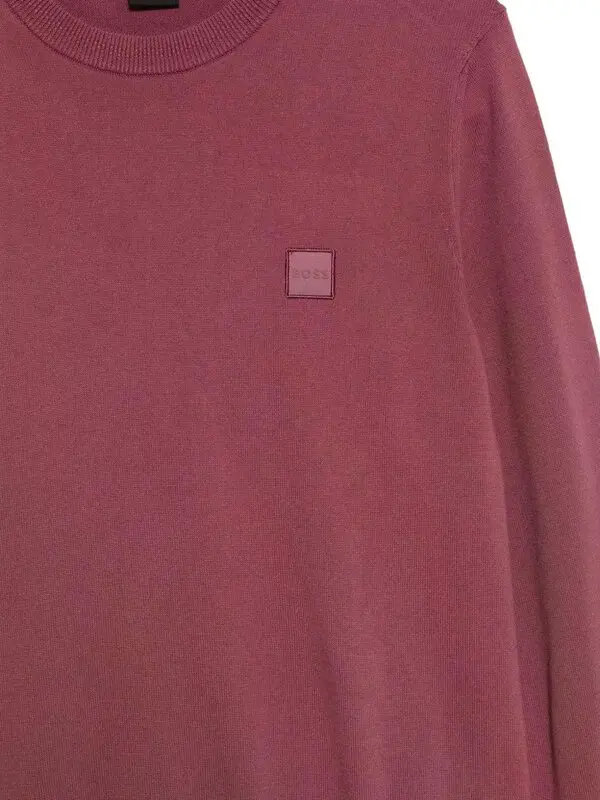 BOSS Logo-patch Sweater