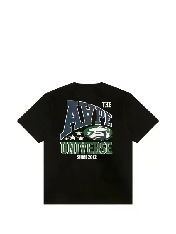 AAPE BY *A BATHING APE Moonface Logo-print T-shirt