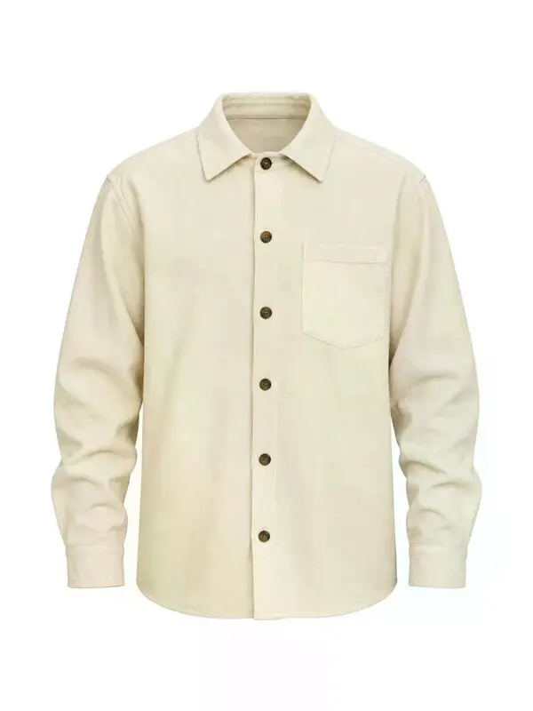 REVOLUTION Button-up Long-sleeve Shirt
