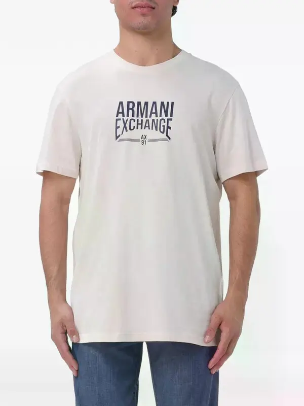 Armani Exchange Logo-print Cotton T-shirt
